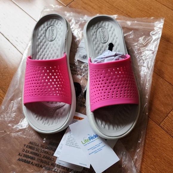 CROCS | Shoes | New Crocs Literide Slide | Poshmark